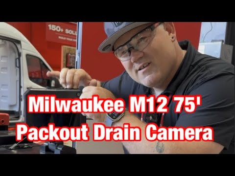 Milwaukee M12 75’ Drain Camera w/ Packout Compatibility - YouTube