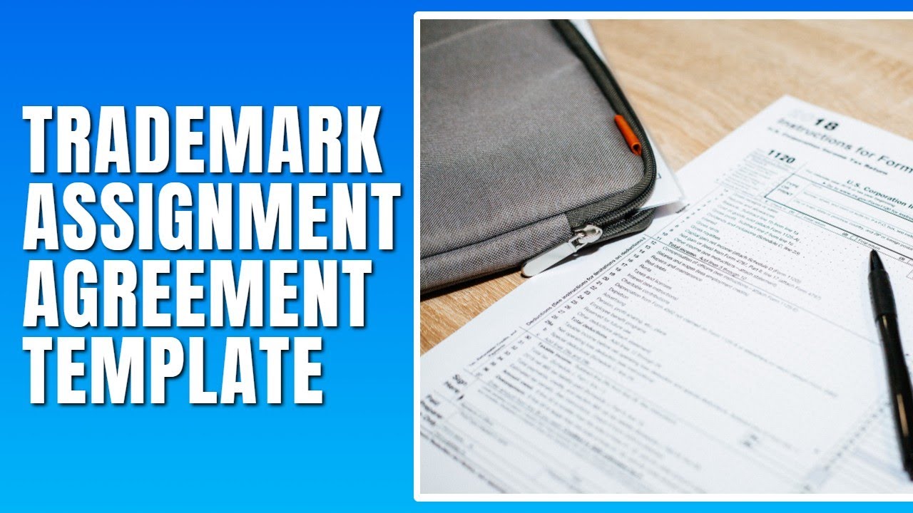 Trademark Assignment Agreement Template - How To Fill Trademark ...