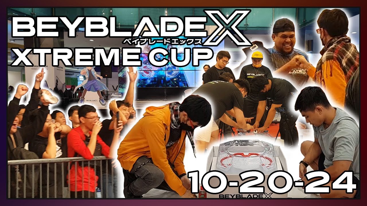 OVER 200 PLAYERS! | BEYBLADE X XTREME CUP VLOG | SM North EDSA ...