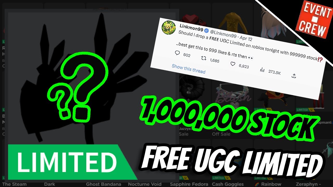 FREE LIMITED ITEM WITH 1,000,000 STOCK ! - YouTube