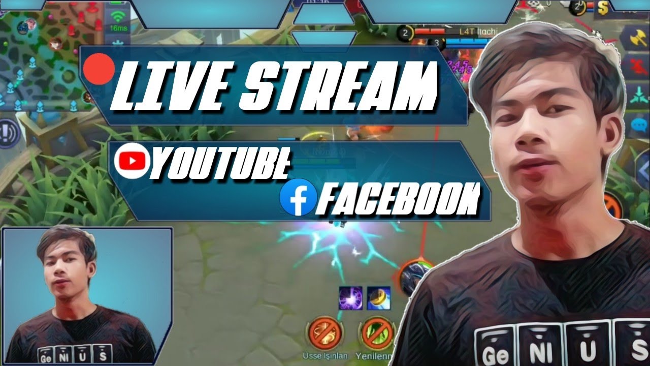 Paano mag Live stream ng Mobile Legends sa Facebook at youtube | MOBILE ...