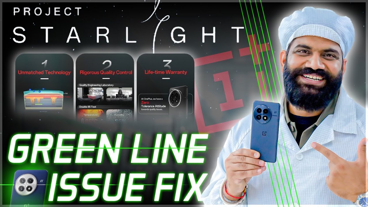 OnePlus Green Line Issue Fixed - Project Starlight - ₹6000Crore ...