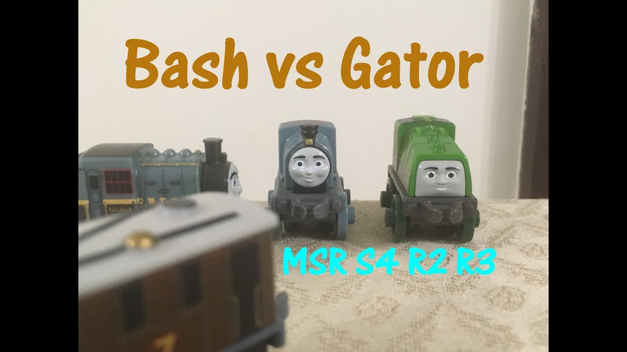 MINIS Sodor Races: Bash vs Gator Round 2 Race 3 - YouTube