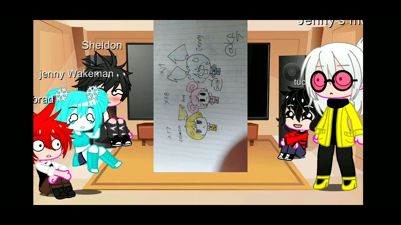 mlaatr characters reacts to the triple robots squad FanArt gacha club ...