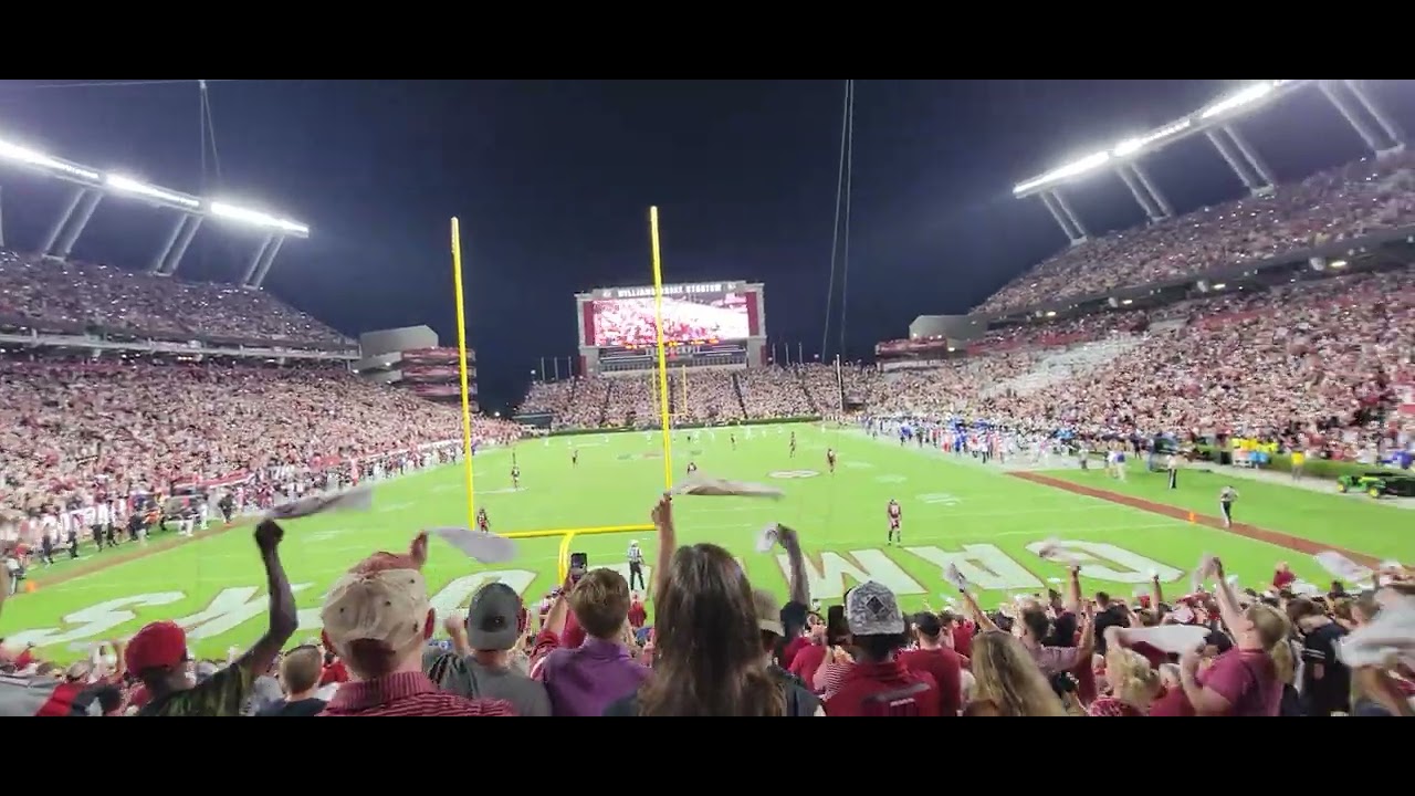 South Carolina Williams Brice upgraded lighting Sandstorm 2.0 - YouTube
