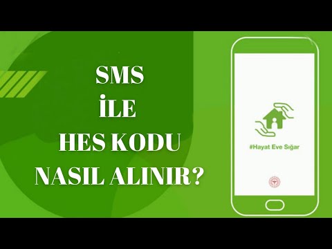 Hes Kodu SMS Nasıl Alınır