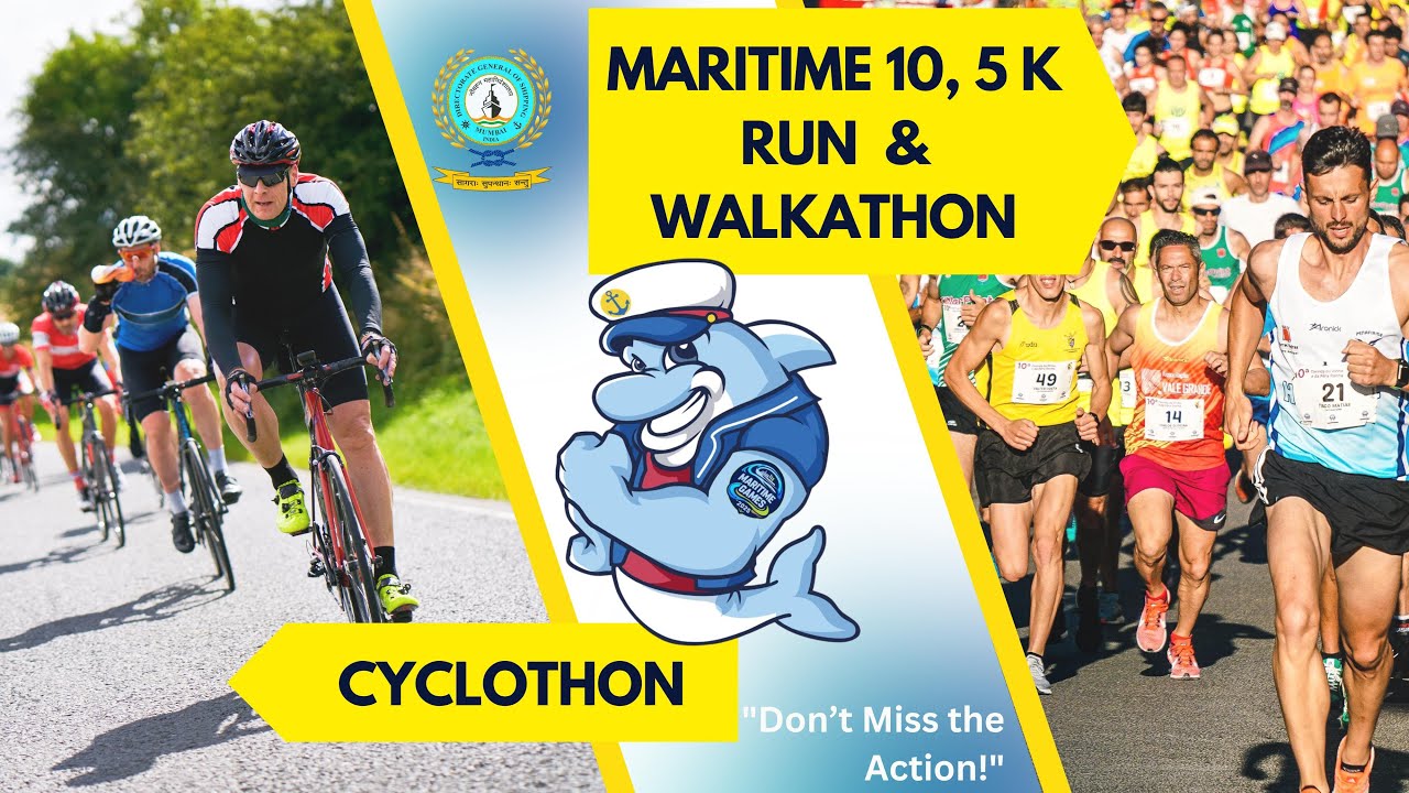 Maritime Games 2025 | Marathon and Cyclothon - YouTube