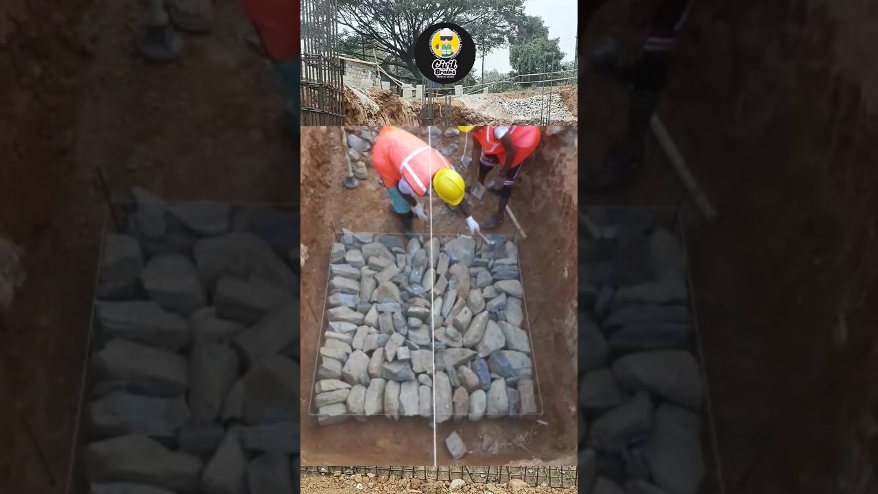Soling in Foundation 🏢🏗️|| #civilengineering #foundation #akshaykamath ...