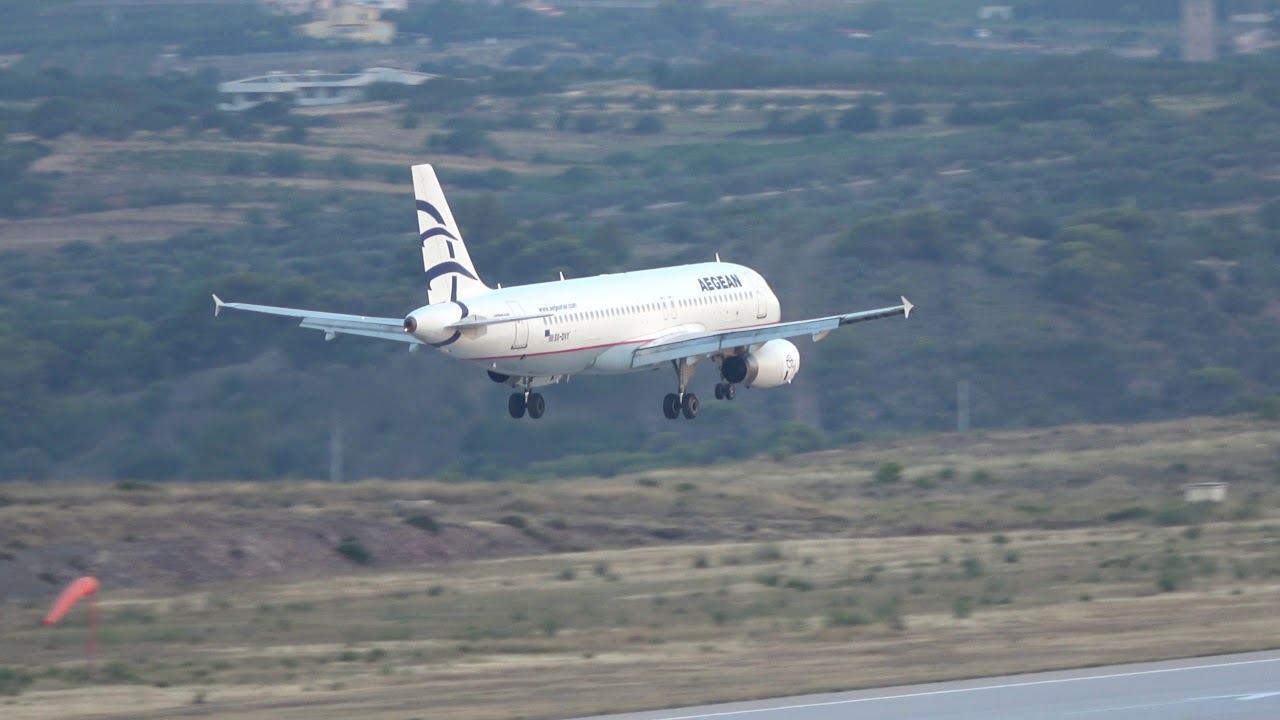 Spotting between the runways at Athens International Airport (LGAV/ATH ...