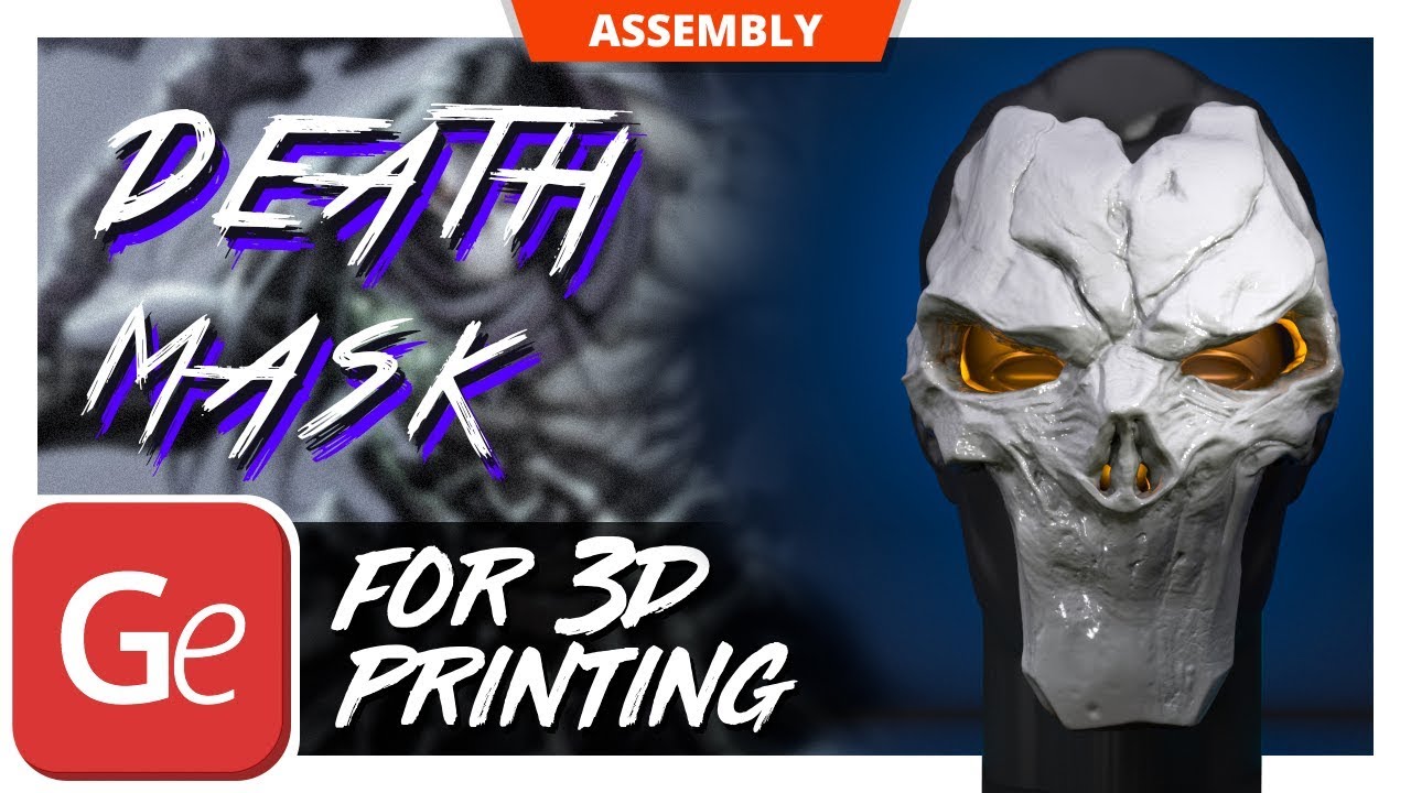 Mask of the Death 3D Printing Cosplay Stuff | Assembly by Gambody - YouTube