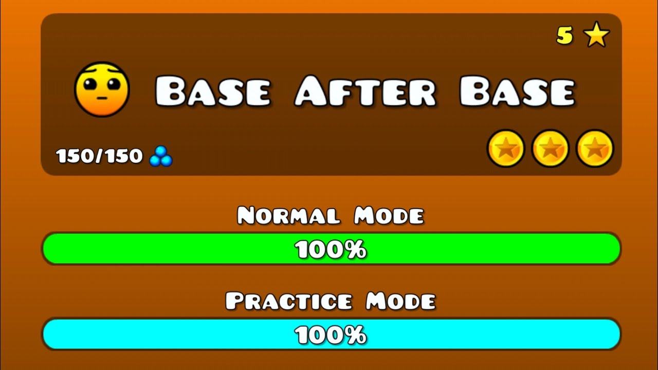 Geometry Dash - Base After Base All Coins - YouTube