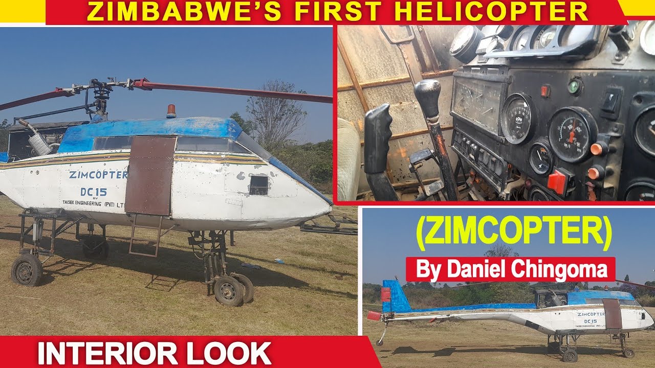 An interior look at Zimbabwe's First Helicopter by Daniel Chingoma ...