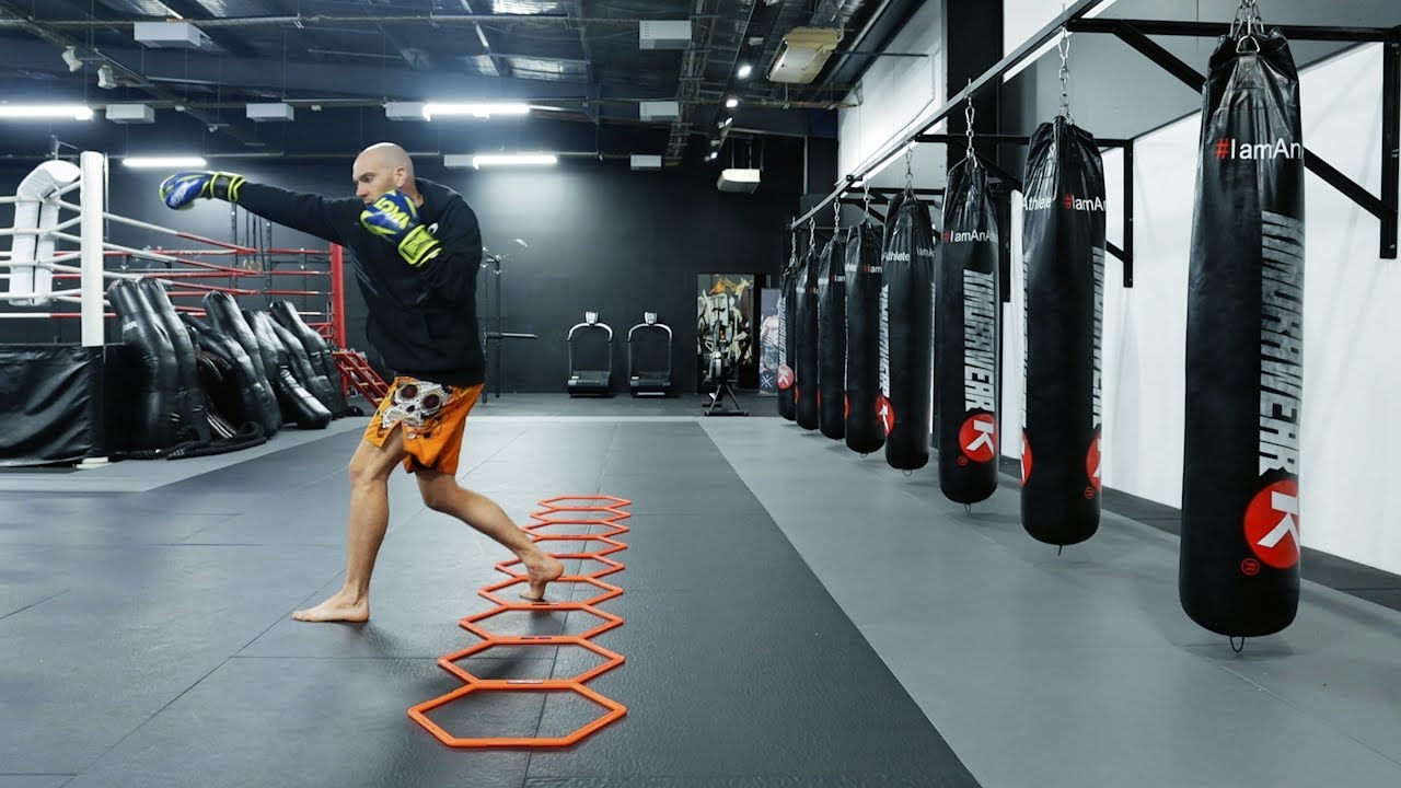 Shuffle-step - Kickboxing Ladder Drills - YouTube