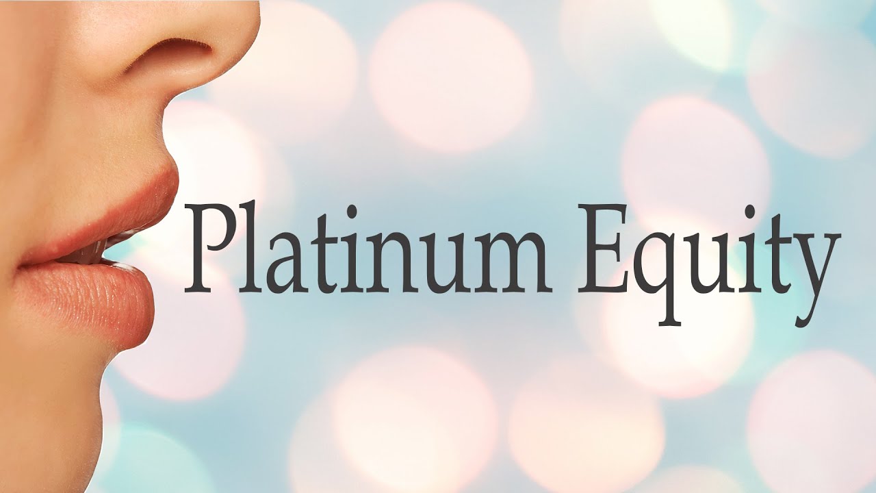 How to Pronounce Platinum Equity - YouTube