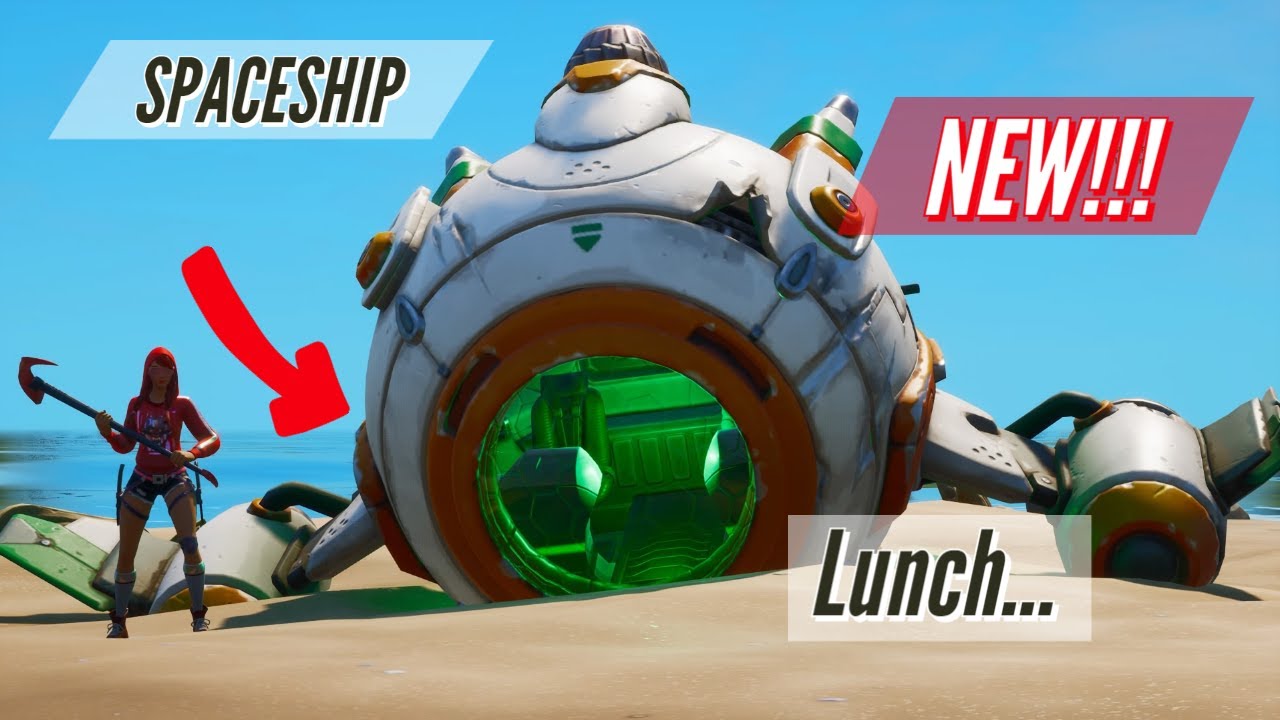 New SPACESHIP EVENT in Fortnite! (The Rift ?) - YouTube
