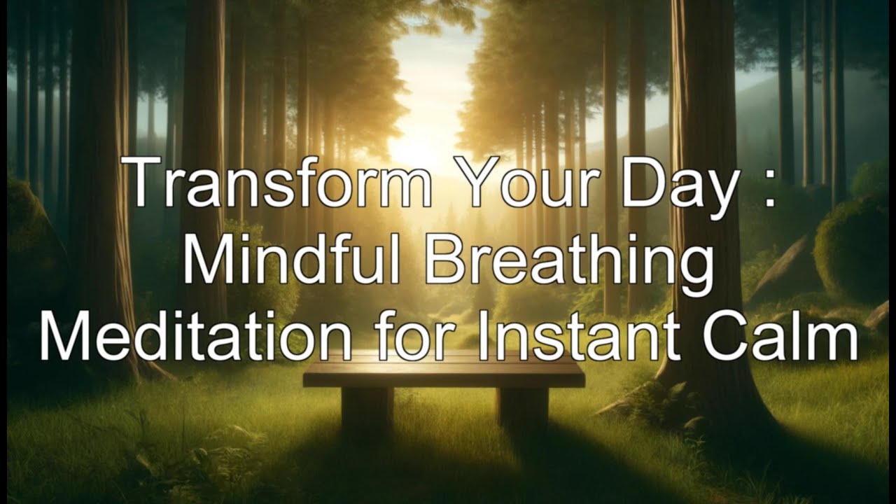 Transform Your Day : Mindful Breathing Meditation for Instant Calm ...