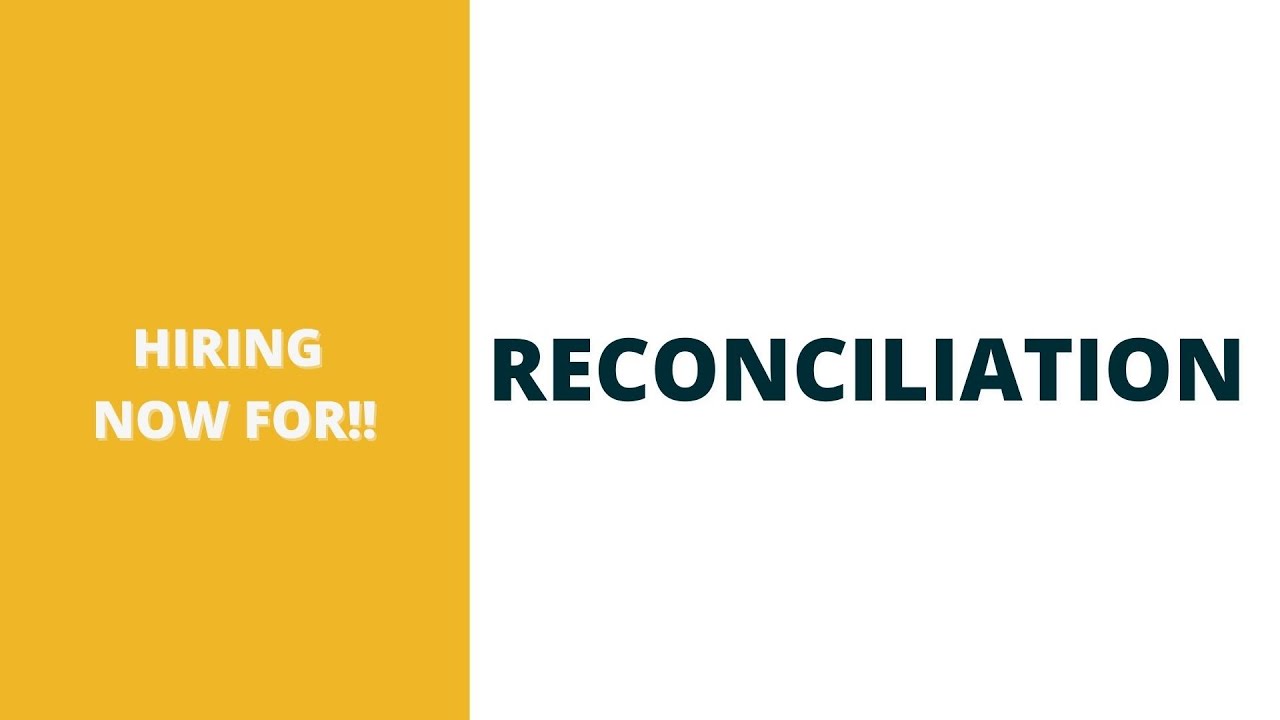 Reconciliation TLM | Reconciliation | Reconciliation Jobs - YouTube