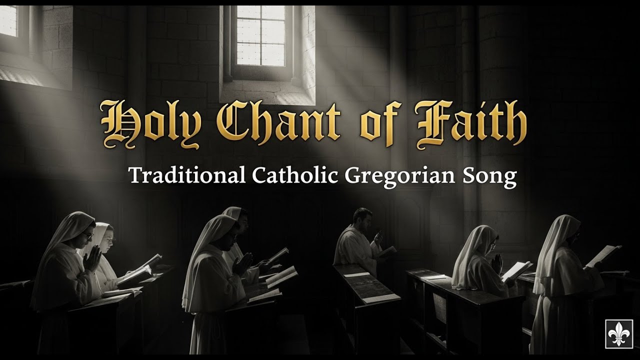 Holy Chant of Faith – Traditional Catholic Gregorian Song - YouTube