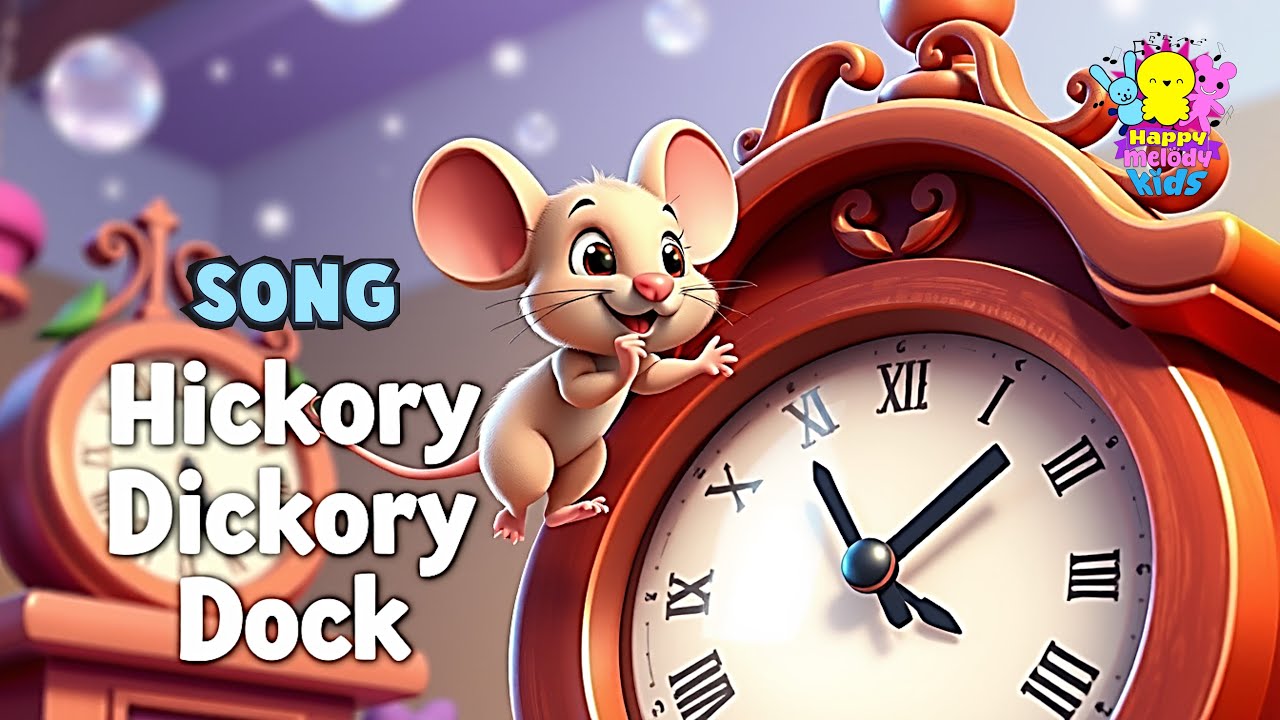 🎶🎶 Hickory Dickory Dock 🎶 | song for kids 🎶 nursery rhymes - YouTube