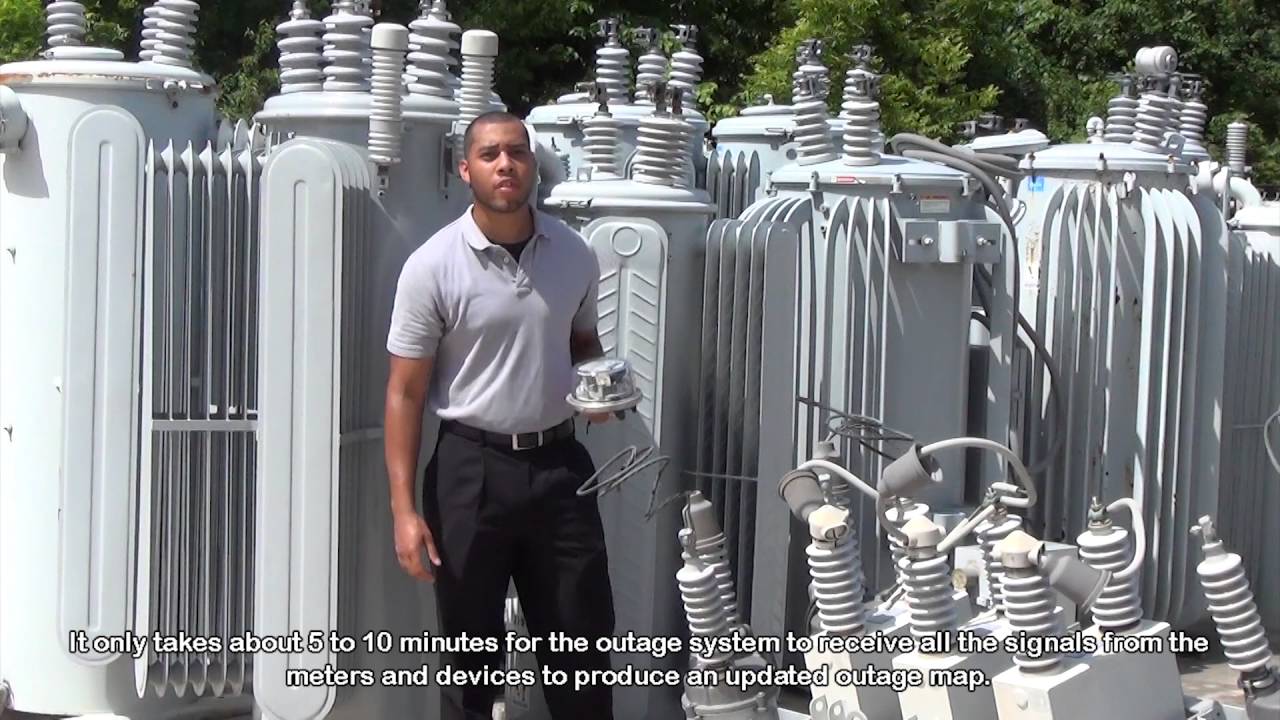 REA Online Outage Map (with Captions) - YouTube