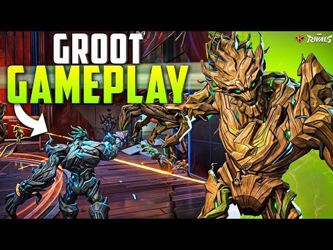 MARVEL RIVALS BEST RANKED "GROOT" GAMEPLAY - YouTube