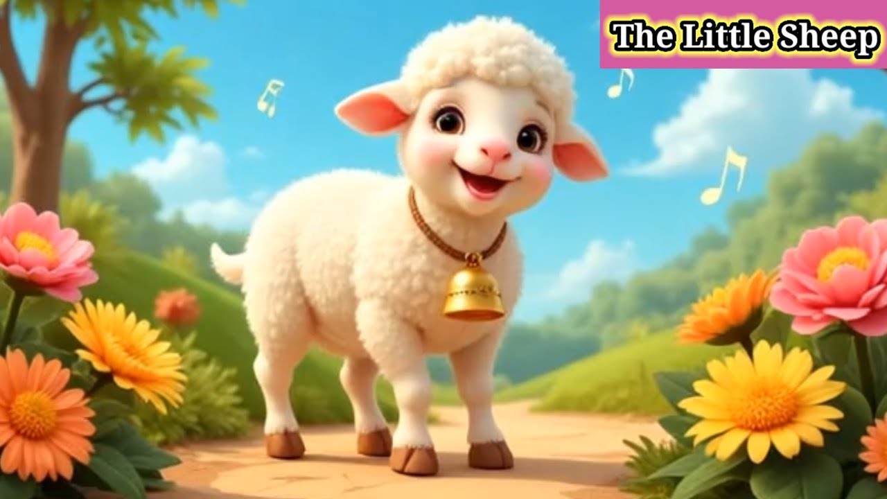 The Little Sheep 🐑 | English Kids Poem | Bedtime Rhymes for Children ...