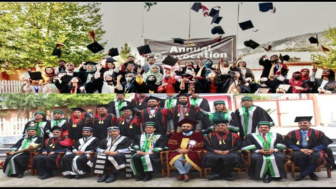 AJKMC Convocation23,Sr Minister Farooq Ahmad,VC UHS Prof Ahsan Rathore ...