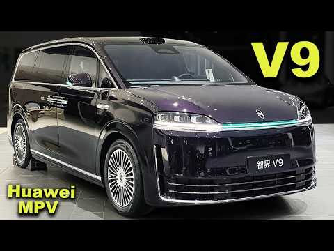 All-New Huawei Luxeed V9 – 1250km Luxury Smart MPV | Full Tour