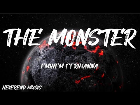 Eminem - The Monster (Lyrics) ft Rihanna - YouTube
