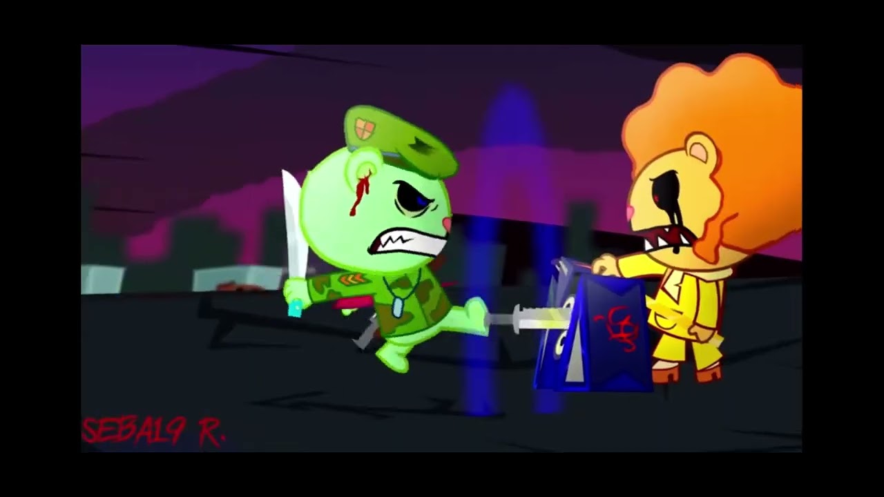 Monster // Flippy // Skiller // happy tree friends - YouTube