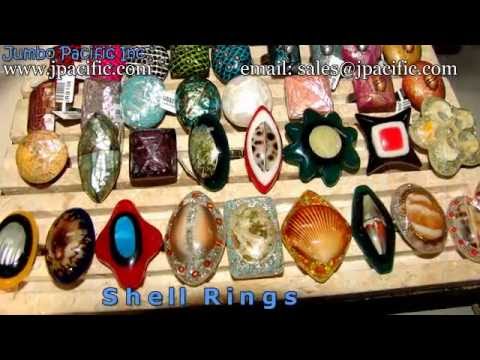 Philippines Shell Jewelry Collection for export - YouTube