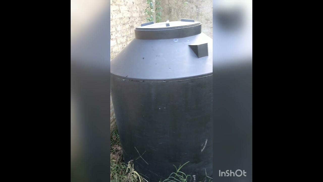 Tanque de agua pinchado reciclado a compostera - YouTube