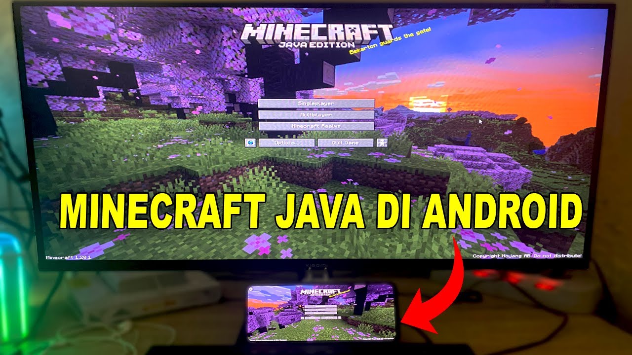 TUTORIAL INSTALL MINECRAFT JAVA DI ANDROID | WORK 100% - YouTube