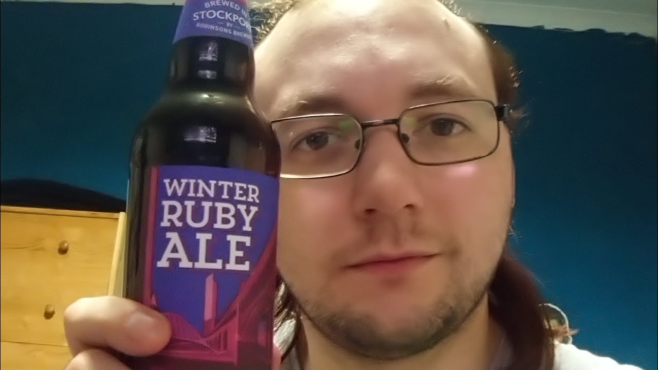 Trying a Co Op Winter Ruby Ale - YouTube
