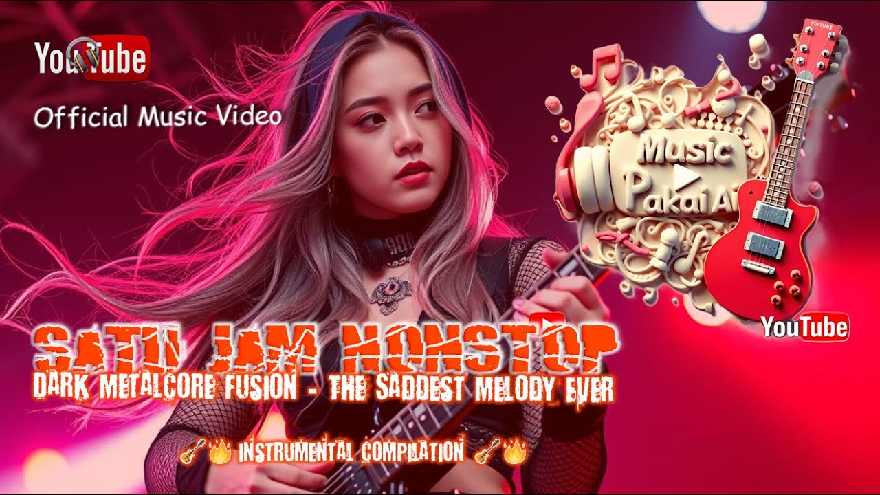 🎸🔥 Satu Jam Non-Stop Dark MetalCore Fusion – The Saddest Melody Ever – Instrumental Compilation ...