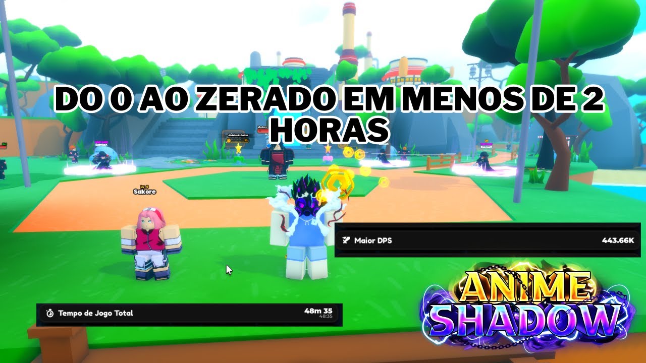 COMO COMEÇAR ANIME SHADOW DO 0 E CHEGAR NO ULTIMO MUNDO EM MENOS DE 2 ...