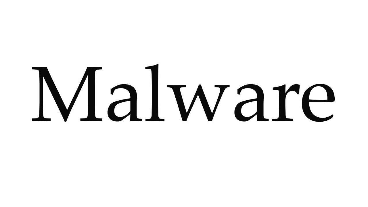 How to Pronounce Malware - YouTube