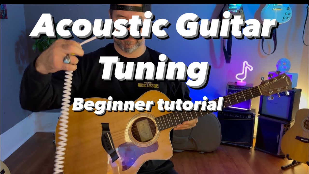 Acoustic Guitar Tuning | Beginner Guitar Tutorial | Folsom Music ...