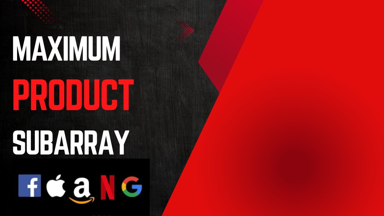 😱 This Trick Simplifies Max Product Subarray (LeetCode 152) | DP ...