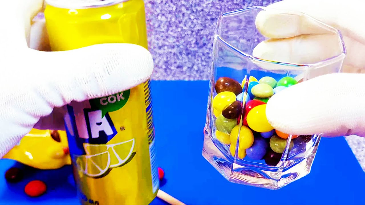New some Lemonade and candies mixing and , Lot's of M&M's, FANTA ...