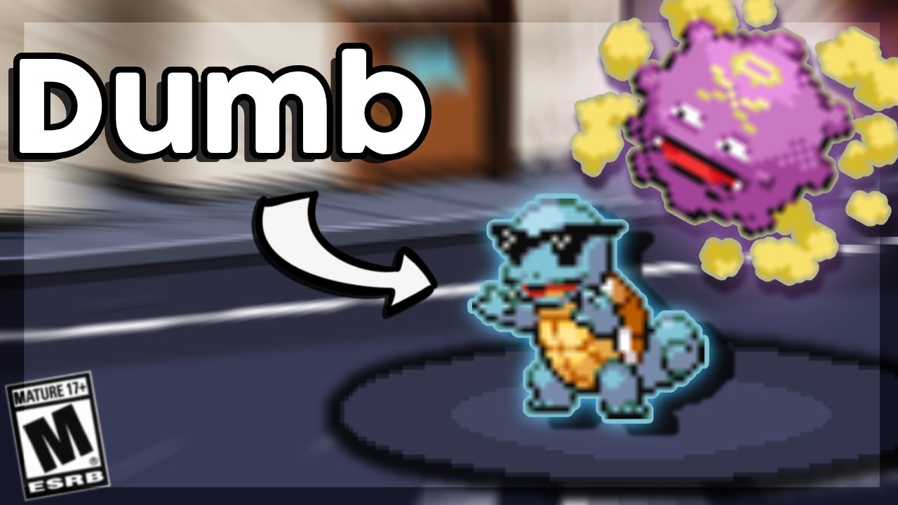 I Found The Dumbest Pokemon Rom Hack - YouTube