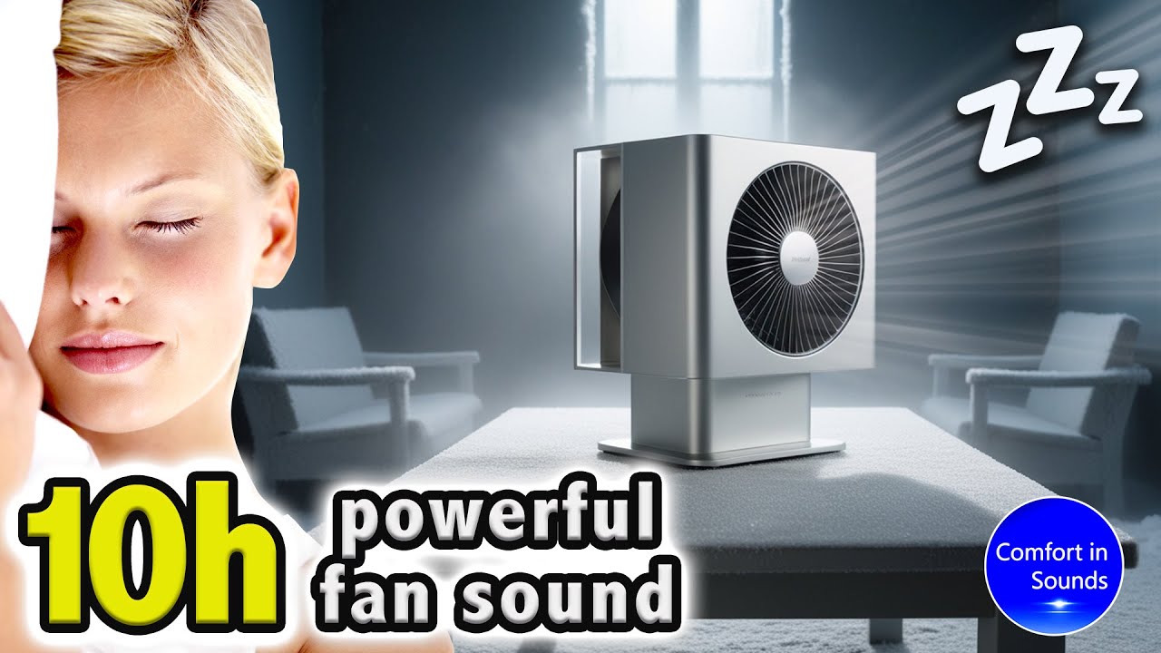 New Powerful Fan Sound to Fall Asleep Instantly (NO ADS), White Noise ...