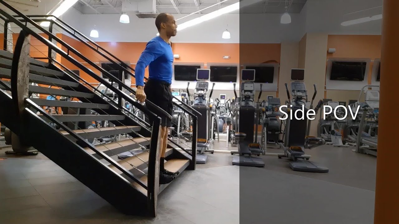 Stair Toe Lifts - YouTube