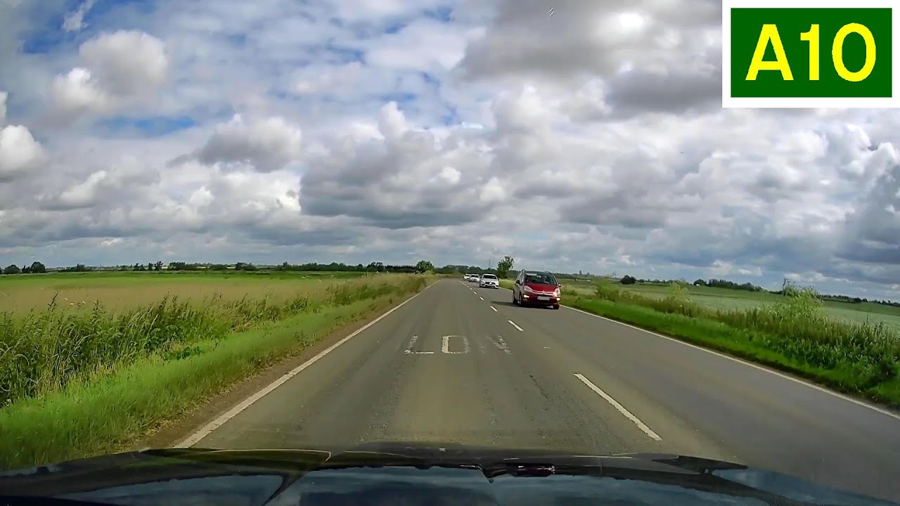 A10 - Stretham to Ely - YouTube