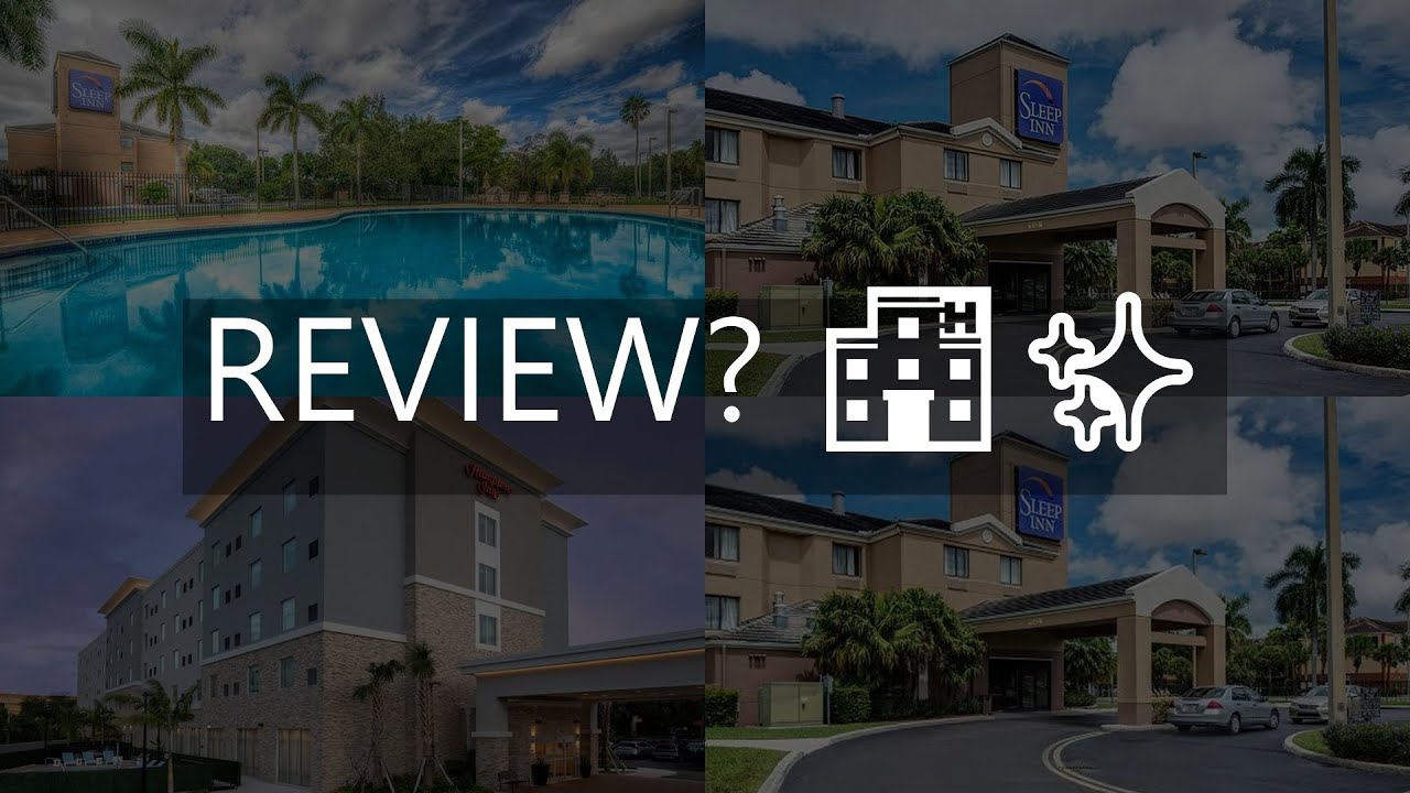 sleep inn miami airport miami hotels florida - YouTube