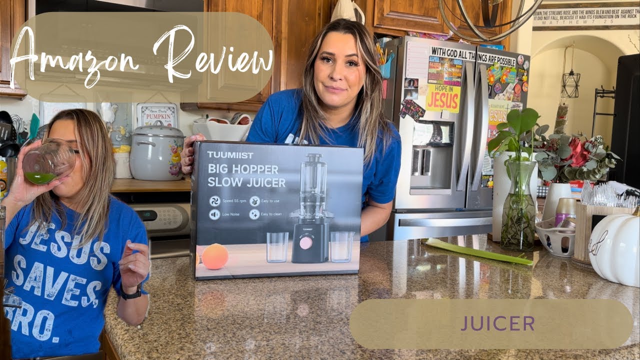 TUUMIIST Cold Press Juicer - YouTube