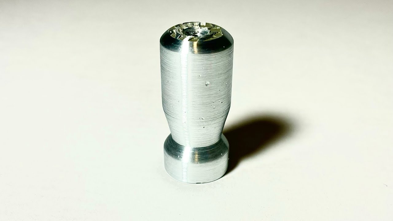 Making the Pewter Power slug - YouTube