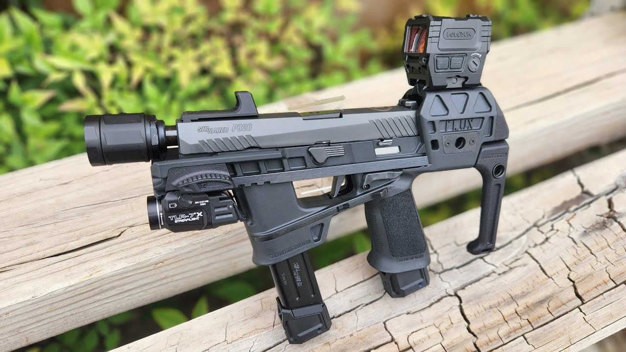 FLUX RAIDER X P320 Open Box & After 300 Rds - # 289 - YouTube