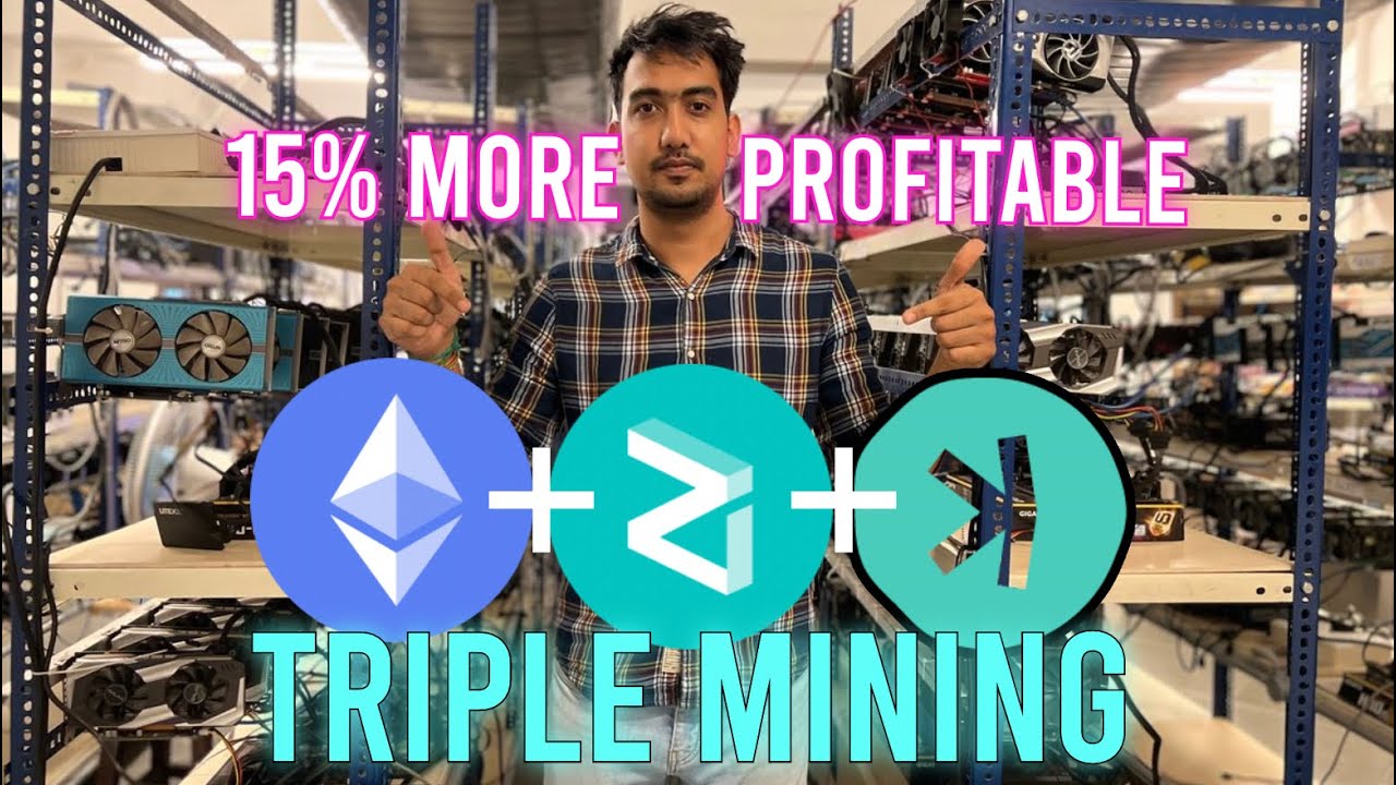 TRIPLE Mining Ethereum Zilliqa Kaspa is most Profitable POS | Harsh ...