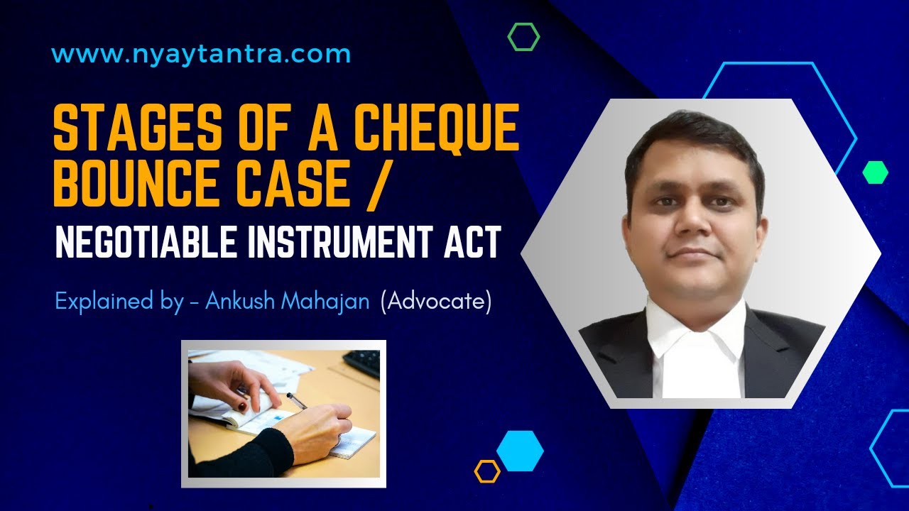 Cheque Bounce Case | 138 NI Case | Step by Step Procedure of cheque ...